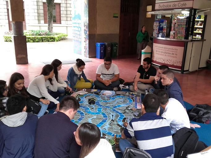 El juego de los zenúes, en la Universidad de Antioquia | La Red ...