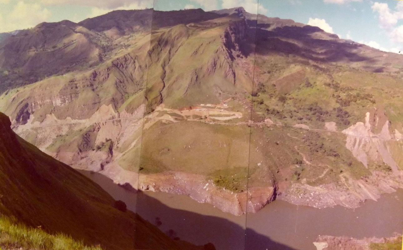 Construcción de la Central Hidroeléctrica de Chivor - Colección ...