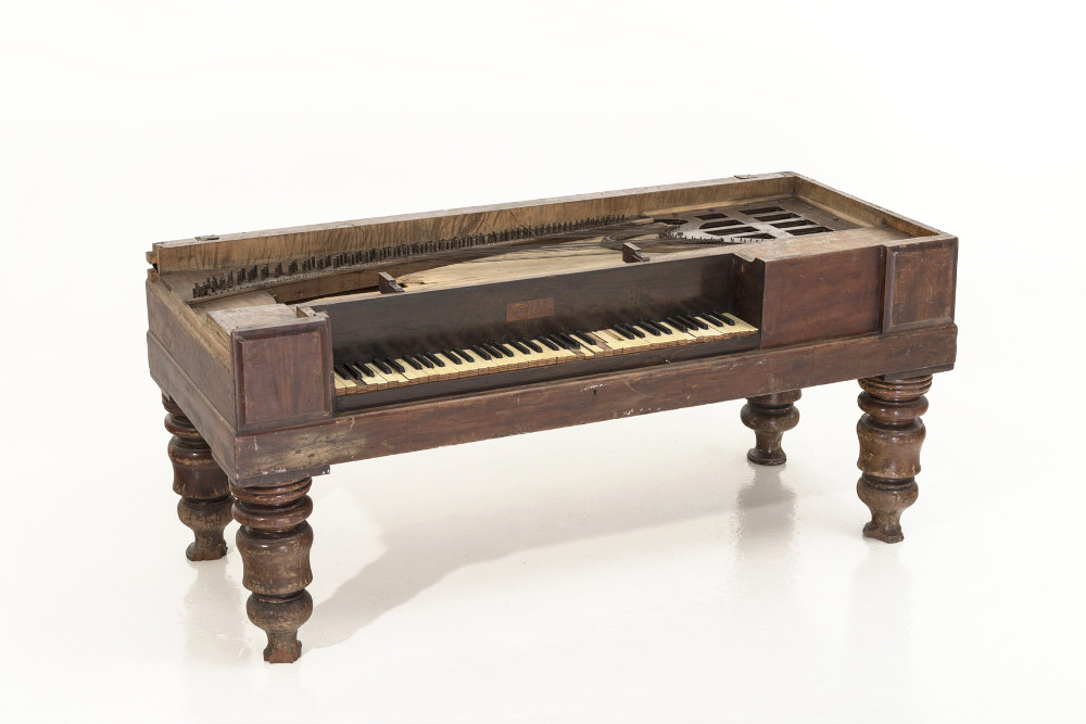 Piano rectangular sin tapa | La Red Cultural del Banco de la República
