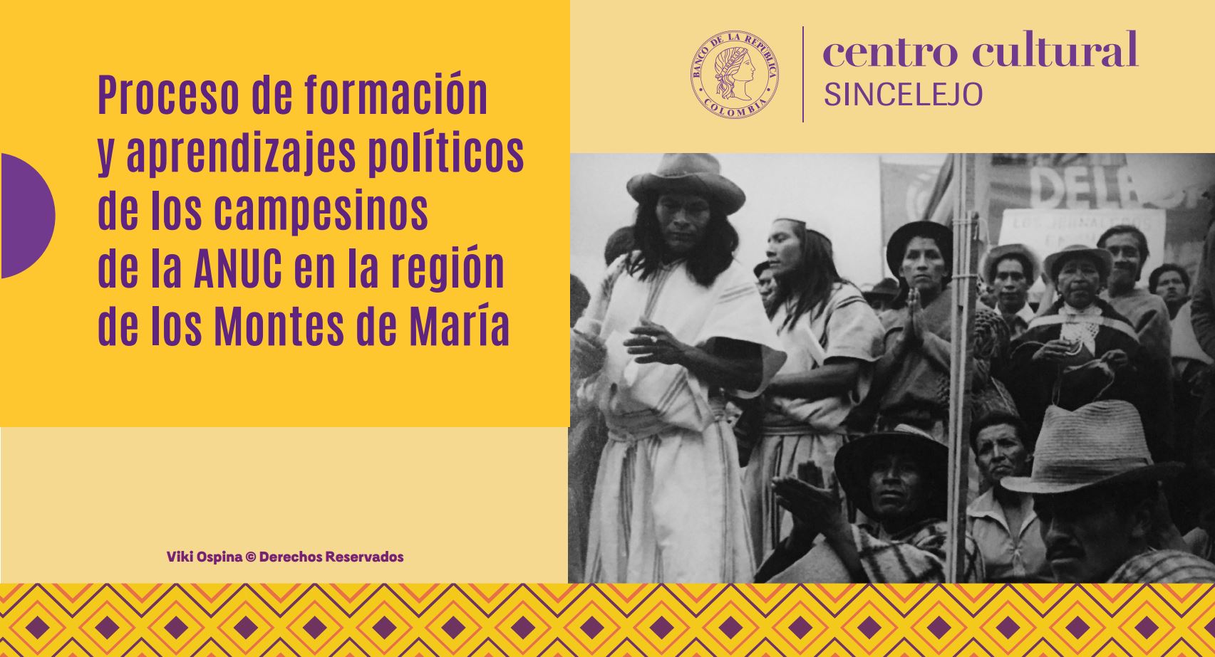 Conferencia | Proceso de formación y aprendizajes políticos de los ...