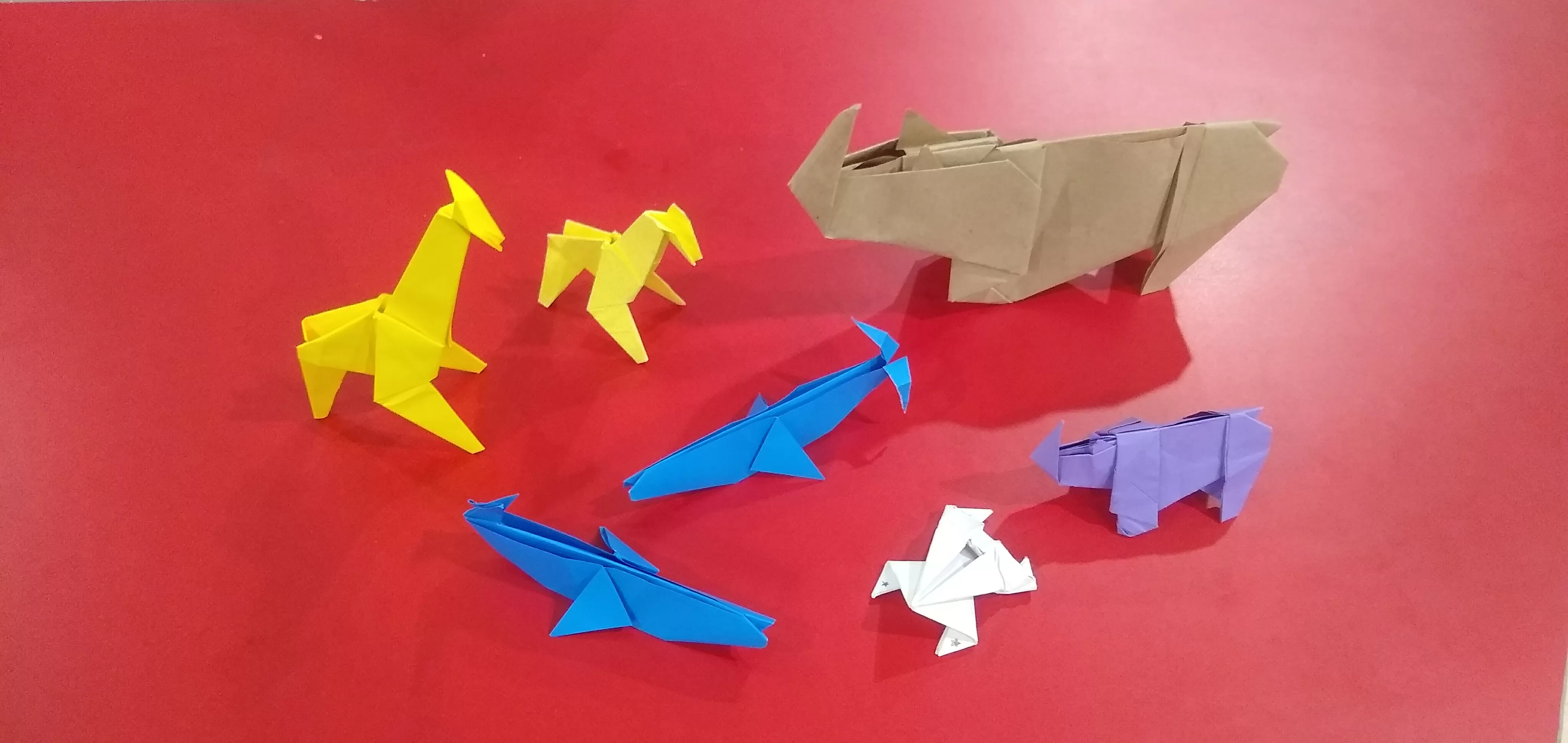 Club de origami. | La Red Cultural del Banco de la República