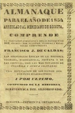 Los almanaques | La Red Cultural del Banco de la República