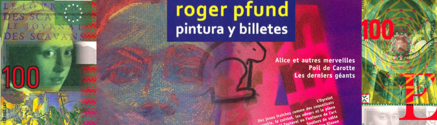 Roger Pfund pinturas y billetes | La Red Cultural del Banco de la República